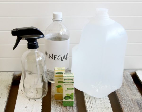 Lemon Peppermint Cleaner - Multipurpose Spray - The Crazy Craft Lady