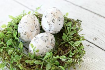 Music Note Easter Eggs - The Crazy Craft Lady