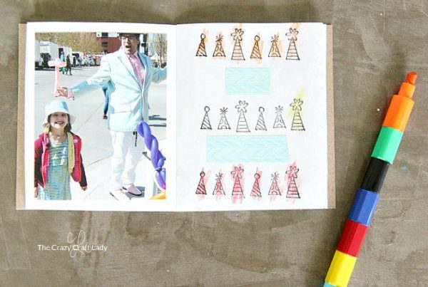 Memory Scrapbook: Making a Mini Scrapbook with your Kids