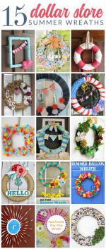 DIY Dollar Store Wreaths for Every Season - The Crazy Craft Lady