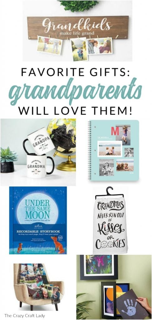 Gift Ideas for Grandma and Grandpa - Favorite Grandparent Gifts - The ...