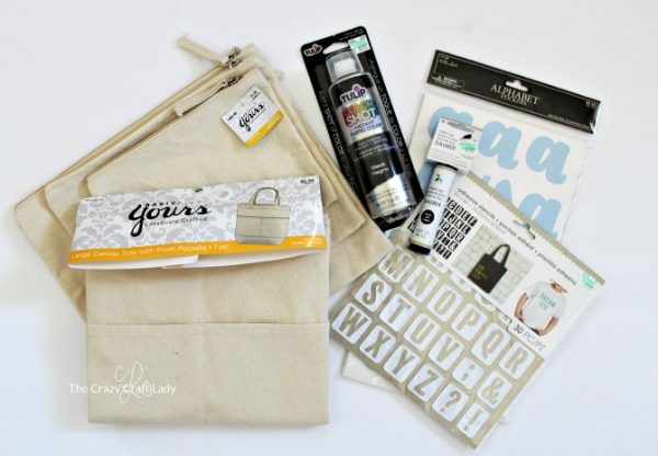 Crafting on the go: How to Make a Custom Craft Tote Bag - The Crazy ...