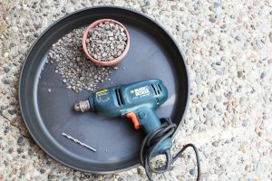 How to Make a DIY Foot Wash Station - The Crazy Craft Lady