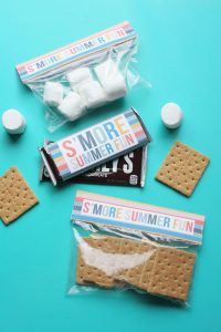 Easy Smores Kit with Free Printables - The Crazy Craft Lady