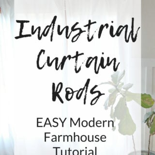 Curtain Hanging Hack - How to Hang a Perfectly Level Rod - The Crazy ...