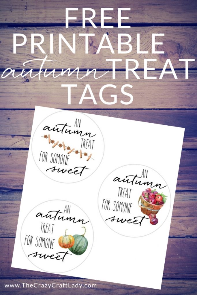 Printable Fall Gift Tags - Autumn Treat Labels (FREE download) - The ...