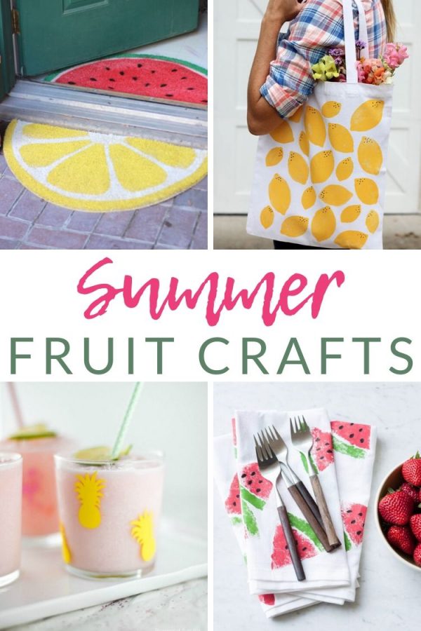Summer Fruit Crafts and DIY Projects - The Crazy Craft Lady