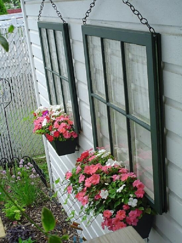 Upcycled and Repurposed Garden Projects - The Crazy Craft Lady
