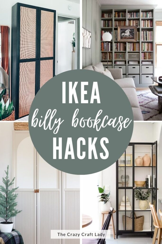 Ikea Billy Bookcase Hacks to Create a Totally Custom Storage Solution