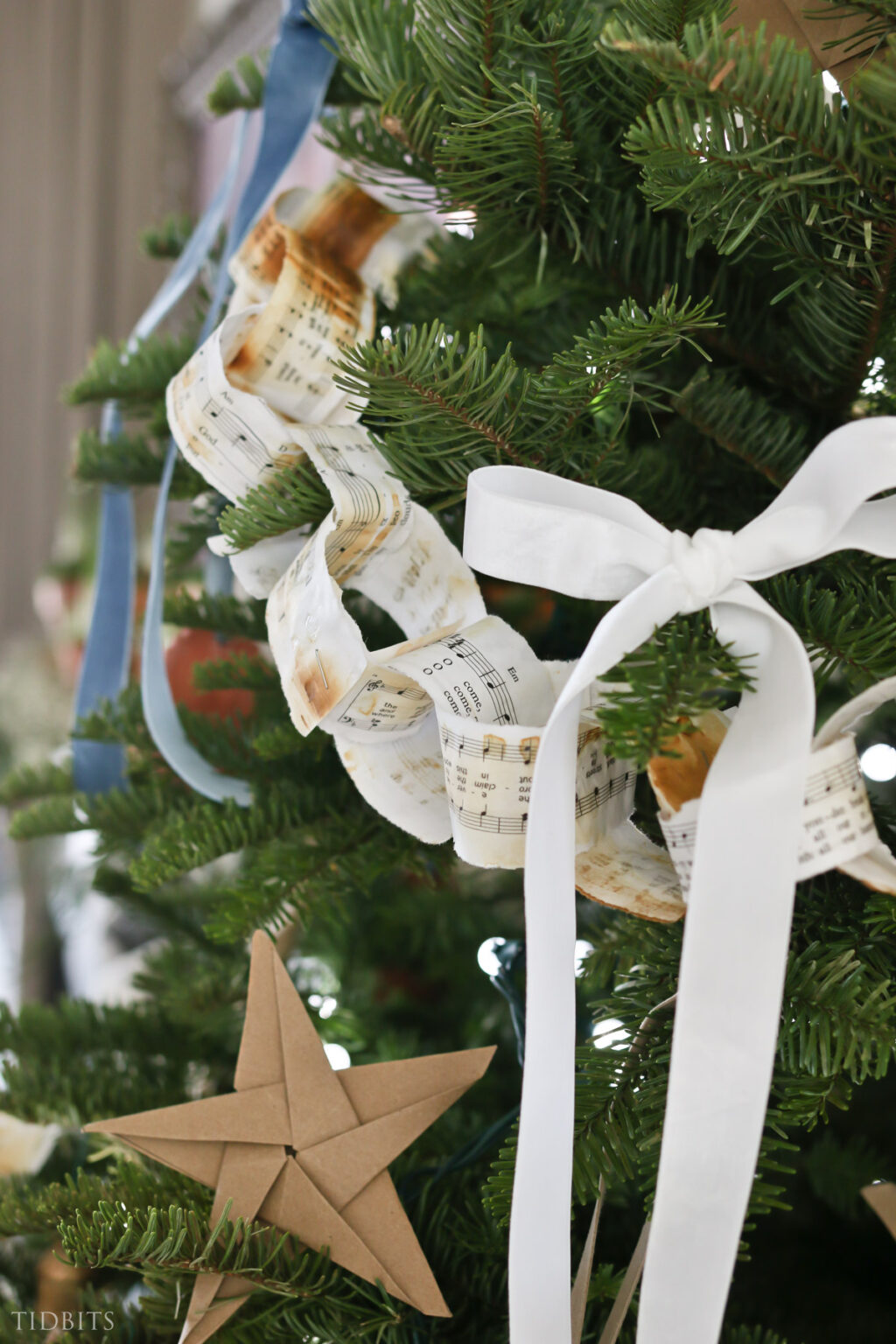 Sheet Music Crafts - How to use Vintage Sheet Music - The Crazy Craft Lady