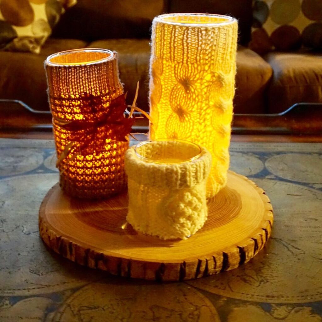 Fall Upcycled Crafts - The Crazy Craft Lady