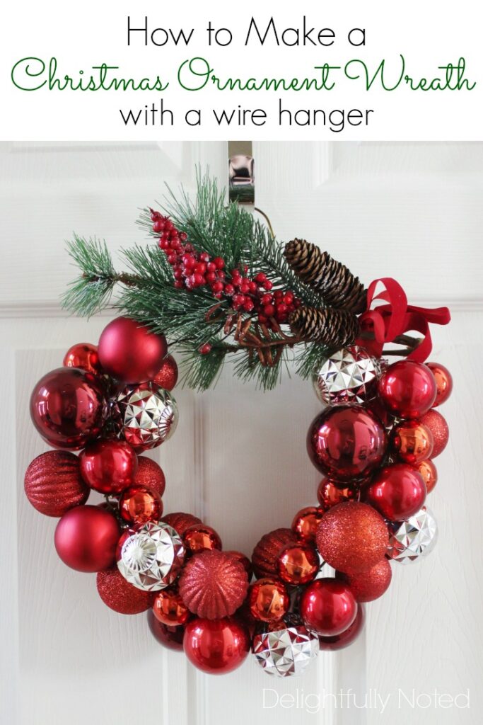24 Gorgeous Dollar Store Christmas Wreaths - The Crazy Craft Lady