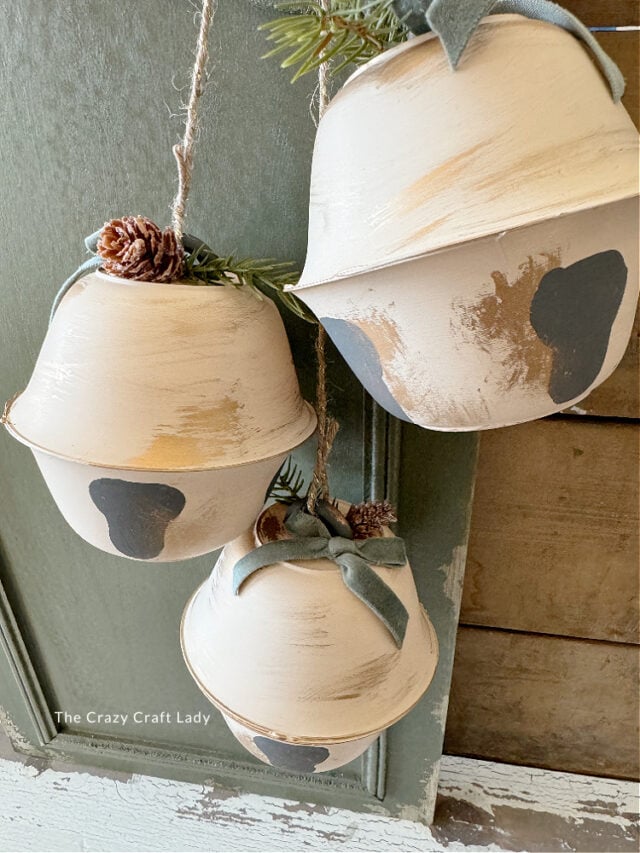 Mini Bowl Bells - The Crazy Craft Lady