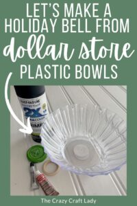 Jumbo Bowl Bell made from Dollar Store Plastic Party Bowls - The Crazy ...